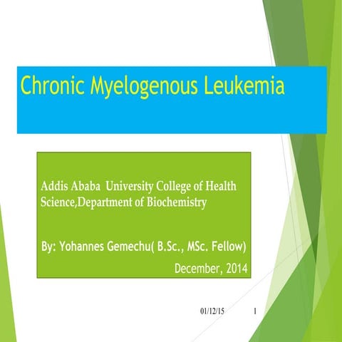 Chronic myelogenous leukemia | PPT