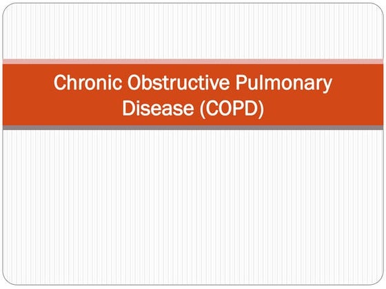 Case presentation of COPD ( Chronic Obstructive Pulmonary Disease ) | PPT