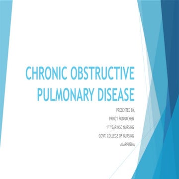 Comprehensive Overview of Chronic Obstructive Pulmonary Disease (COPD ...
