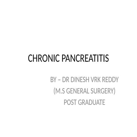 CHRONIC PANCREATITIS .pptx
