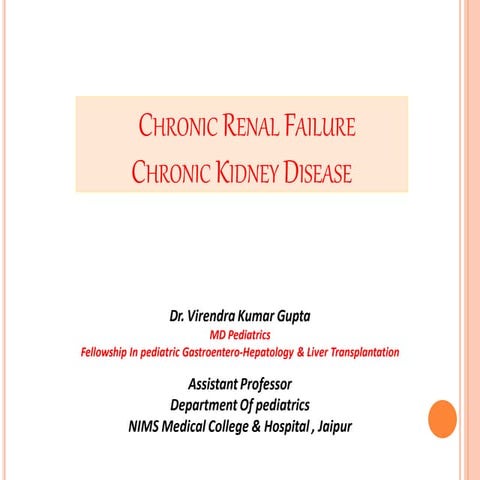CHRONIC RENAL FAILURE.pptx | Endocrine and Metabolic Diseases ...