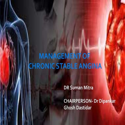 Chronic stable angina | PPTX