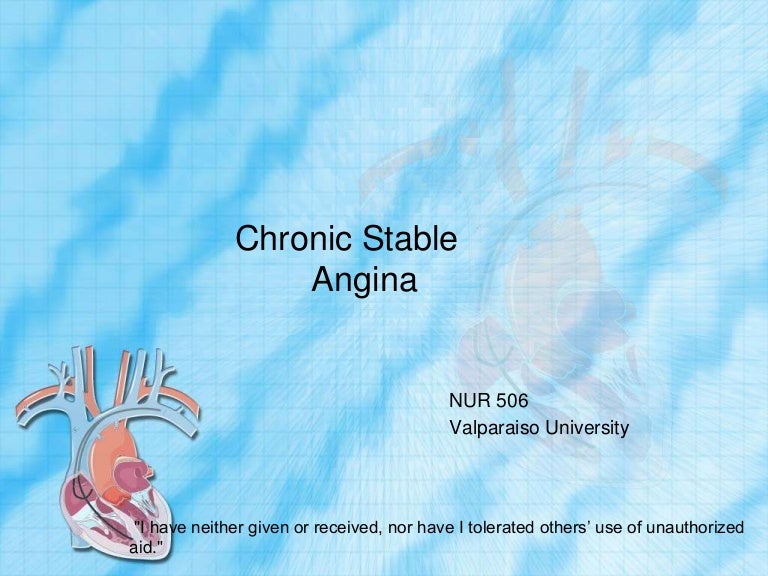 Chronic stable angina