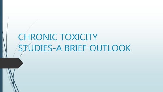Repeated dose toxicity study | PPSX