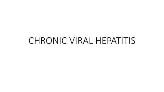 Preventive & Social Medicine Viral Hepatitis | PPT