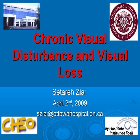 Chronic visual loss | PPT