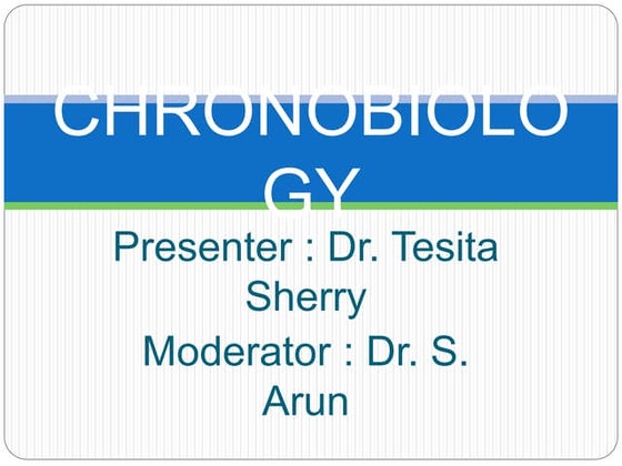 Circadian rhythms and related disorders | PPTX | Sleep Disorders ...