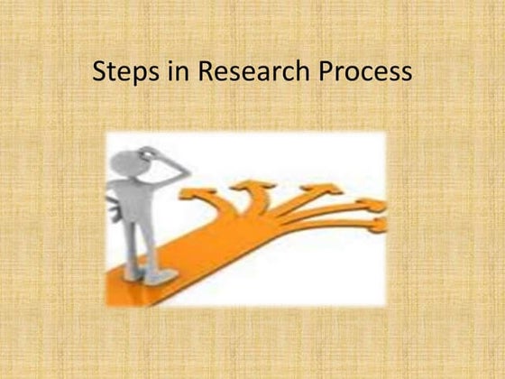 Research process | PPTX | Science