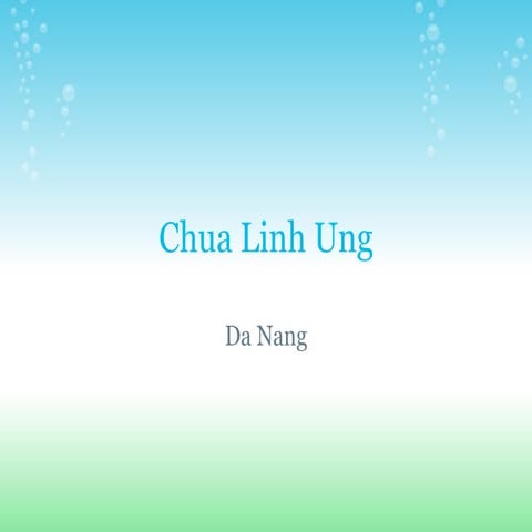 Chua Linh Ung | PPT