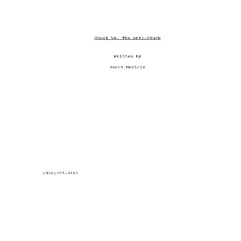 Chuckvs anti chuck | PDF