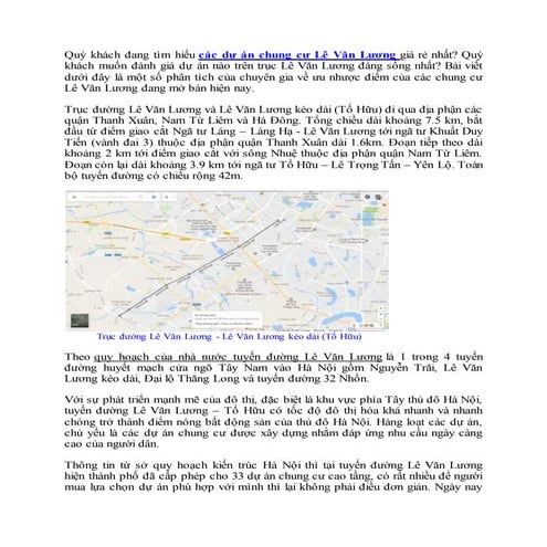 Top 7 chung cu Le Van Luong 2017 dang song nhat | PDF