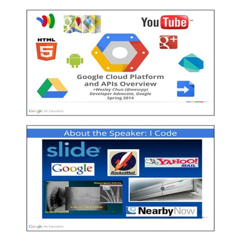 Google Cloud Platform & APIs Overview | PDF | Cloud Computing | Internet