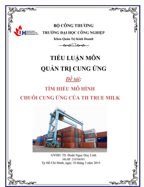 Nhóm 9 _ TH True milk | PDF