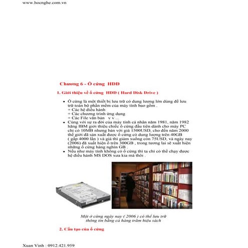 Chuong 6 hdd | PDF