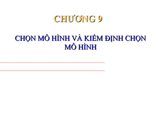 Chương 5 & 6 Tương Quan Và Hồi Quy | PDF