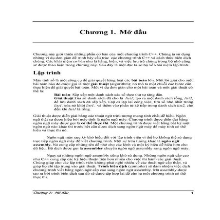 Chuong 01 mo dau | PDF