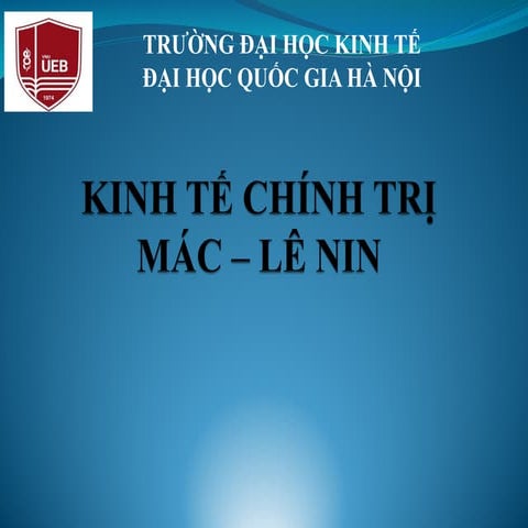 Chuong 1.pdf Kinh tế CTMLN chương 1 KTCTML | PDF