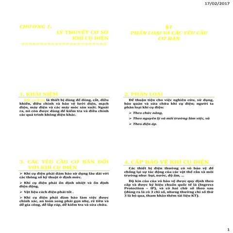 Sua chua thiet bị dien Chuong 1 ly thuyet co so kcd | PDF