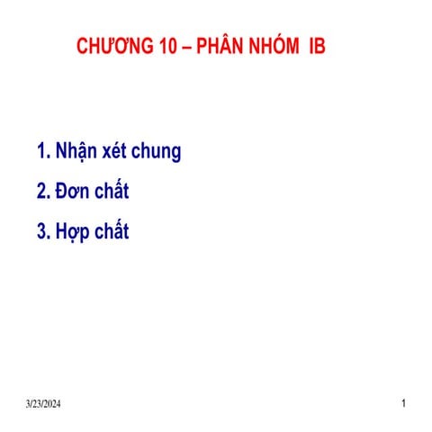 chuong 10 - nhóm IB.pdf hoa vo co ly thuyet | PPT