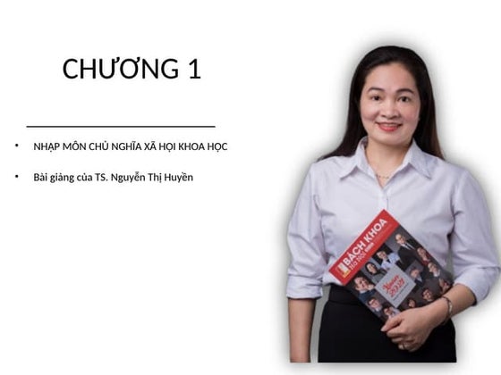 Chương 1: Nhập môn chủ nghĩa xã hội khoa học | PPT