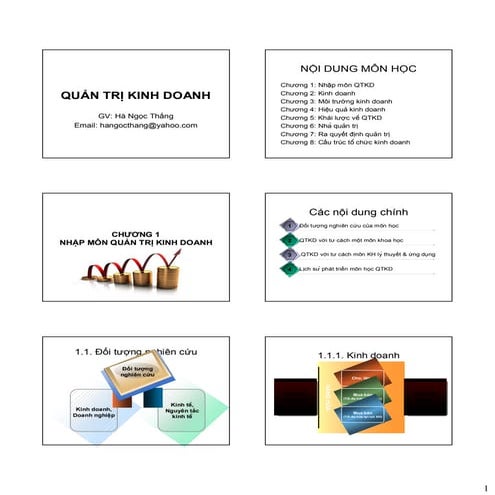 Chuong 1 nhap mon qtkd | PDF