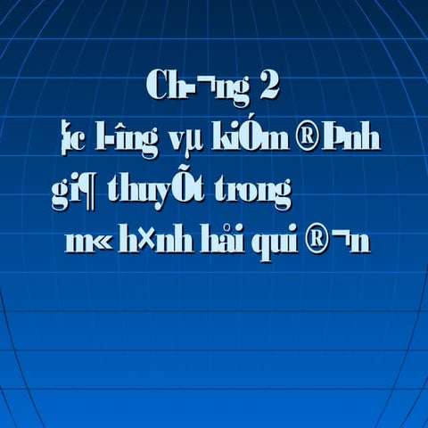 Chuong 2 | PPT
