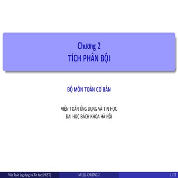 Chuong2_18042023.pdf gtich 2 lythuyet MI1121 | PDF