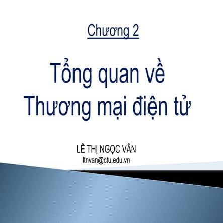 Chuong 2 Tong quan ve TMDT.pdf hay do d d d | PPT