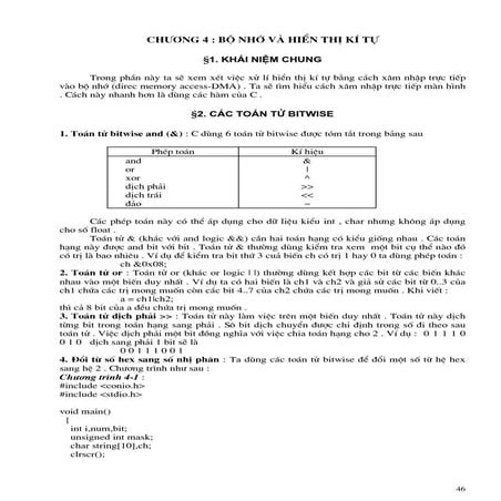 Chuong4 | PDF