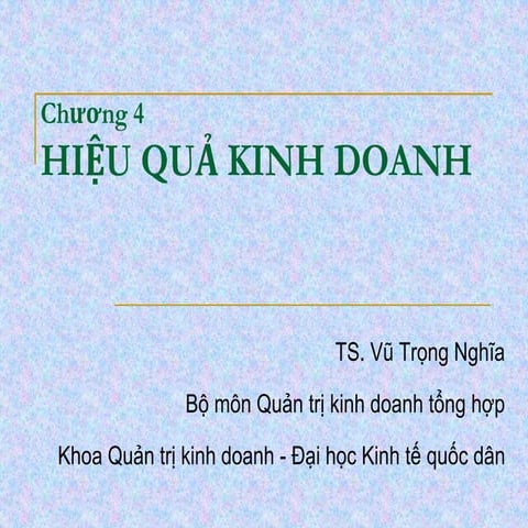 Quan tri kinh doanh - Chuong 4 H (1).ppt