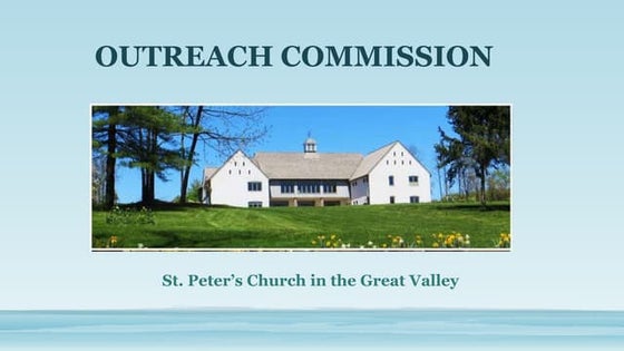 st-peters-gv-outreach-overview | PPT