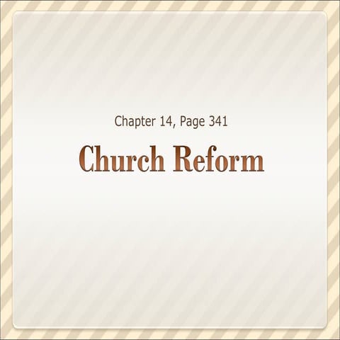 Church Reform | PPT