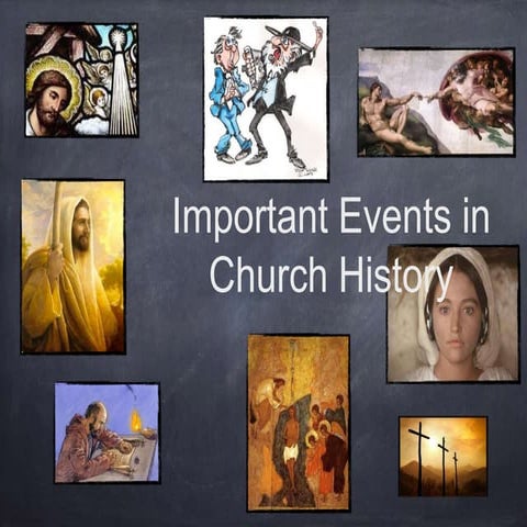 Church history presentation by Deb Cook | PPTX