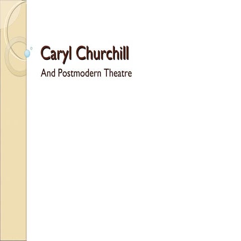 Churchill and Drama | PPT