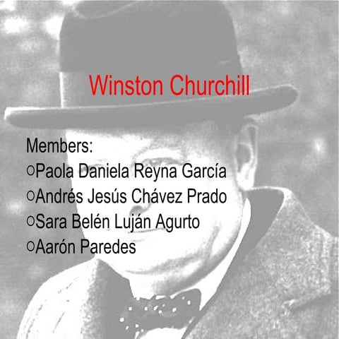 Winston churchill | PPTX