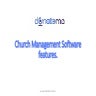 Best Church Management Software for Small Church - DonateMo. | PDF