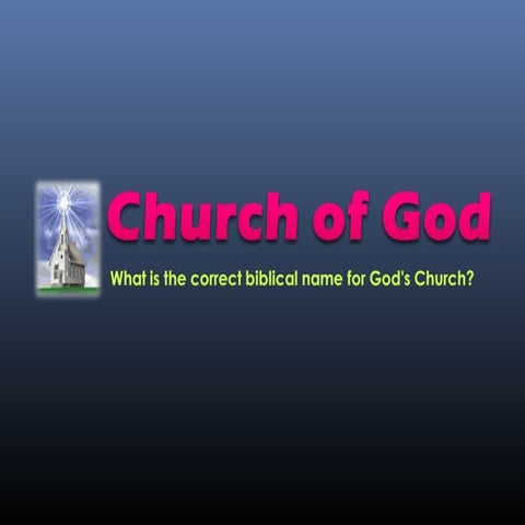 Church of God | PPT