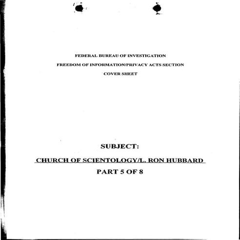 Church of scientology l. ron hubbard part 05 | PDF