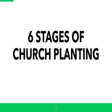 Church planting 5 | PDF