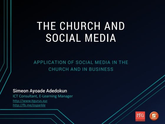 Technology in Church | PPT