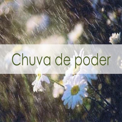 Chuva de poder - Eyshila | PPT