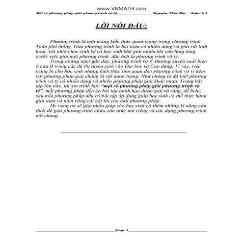 Kỹ thuật nhân liên hợp | PDF