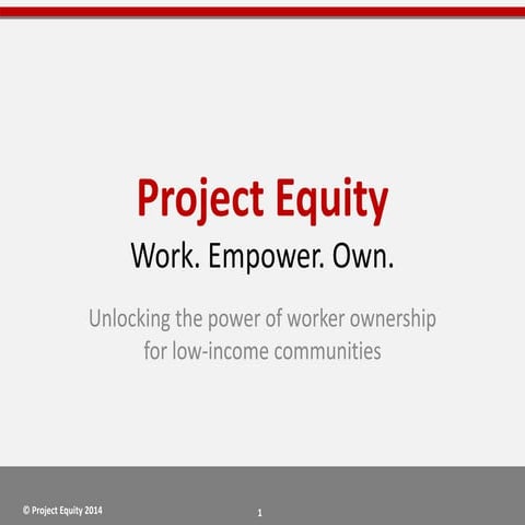 Project Equity: Theory of Change | PPT