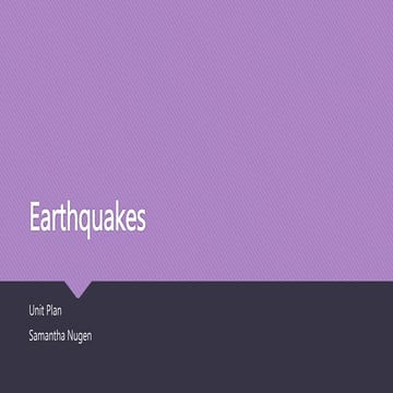 Earthquake Kits For Kids | PPTX
