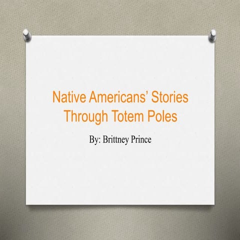CI 350 PowerPoint Unit Plan Native Americans | PPT