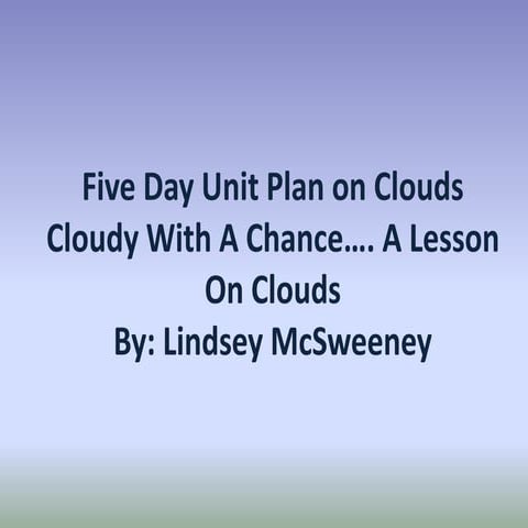 Detailed lesson plan in Science III Basic Types of Clouds | DOCX
