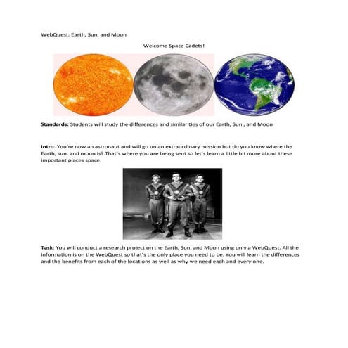 Sun, moon, and earth powerpoint | PPTX