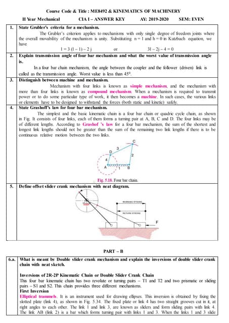 INVERSION OF MECHANISM | PPTX | Physics | Science