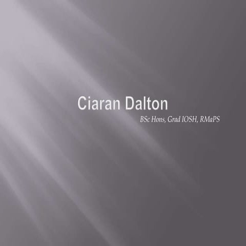 Ciaran dalton | PPT