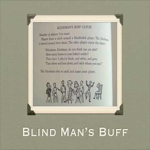 Ciaran's Blindman's Bluff childhood game | PDF